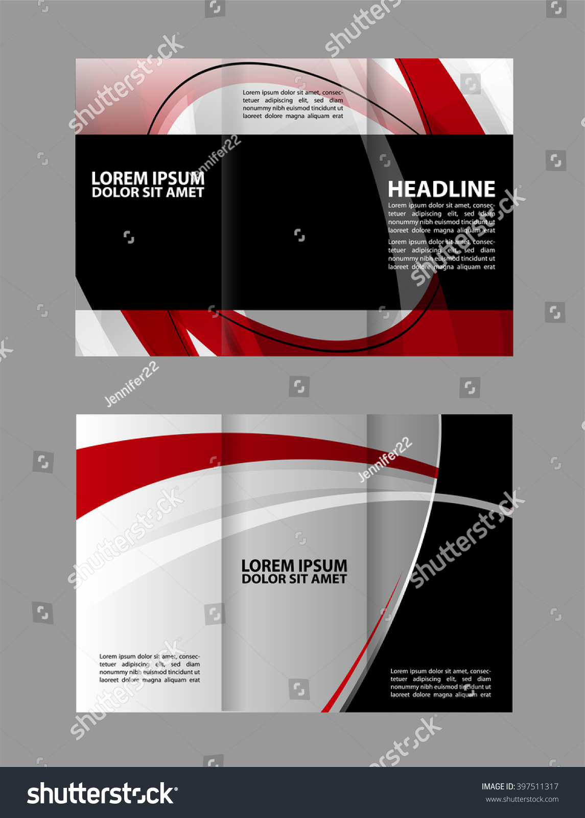 brochure folder leaflet background, block for - Royalty Free Stock ...