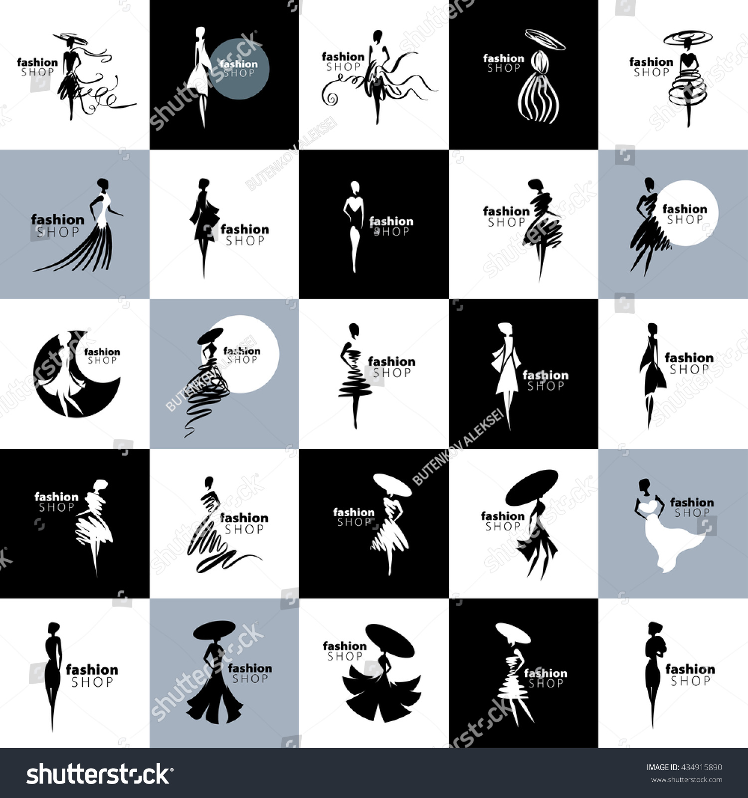 vector logo girls - Royalty Free Stock Vector 434915890 - Avopix.com