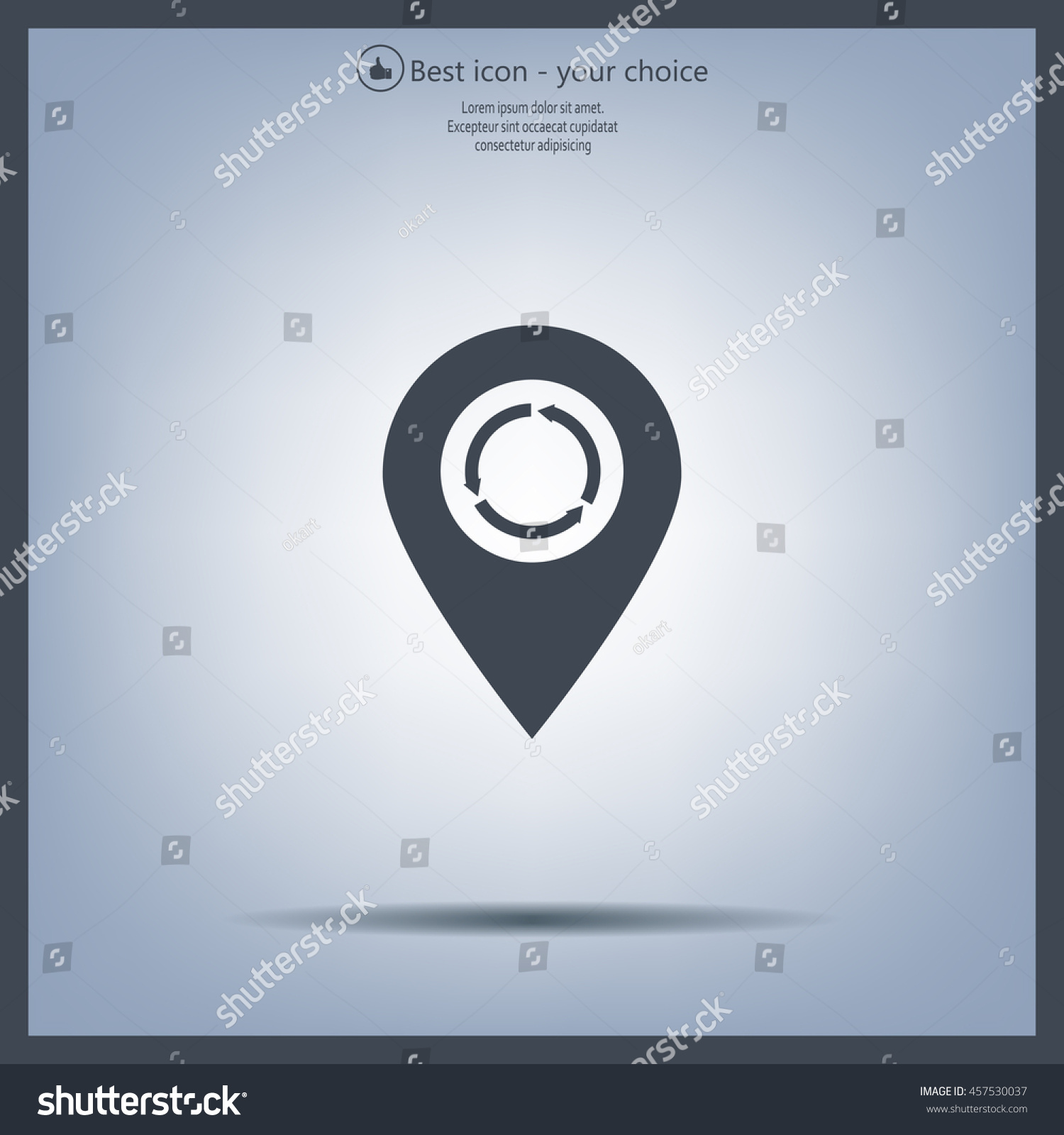 Arrows circle vector map pointer - Royalty Free Stock Vector 457530037 ... Arrows circle vector map pointer - Royalty Free Stock Vector 457530037 ...