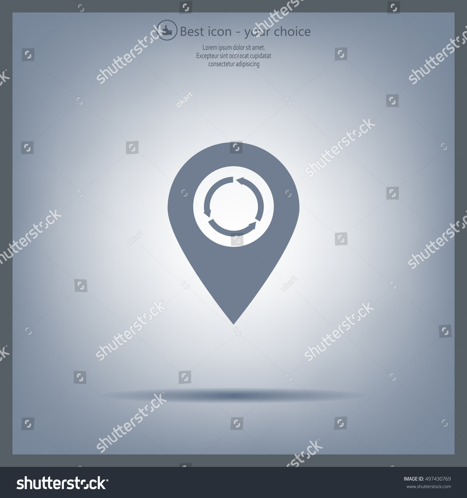 Arrows circle vector map pointer - Royalty Free Stock Vector 497430769 ... Arrows circle vector map pointer - Royalty Free Stock Vector 497430769 ...
