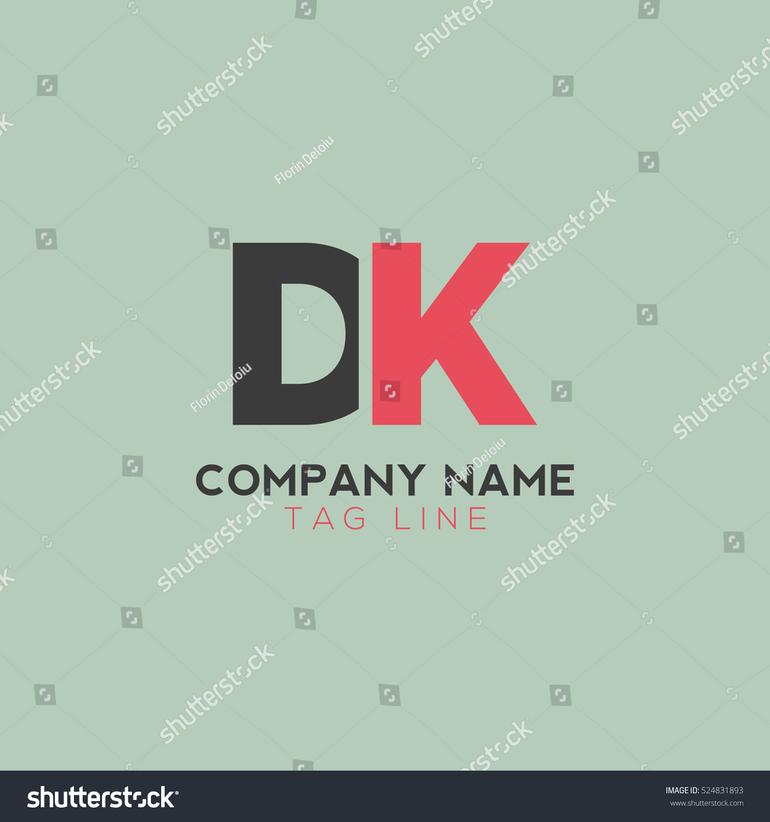 dk logo - Royalty Free Stock Vector 524831893 - Avopix.com