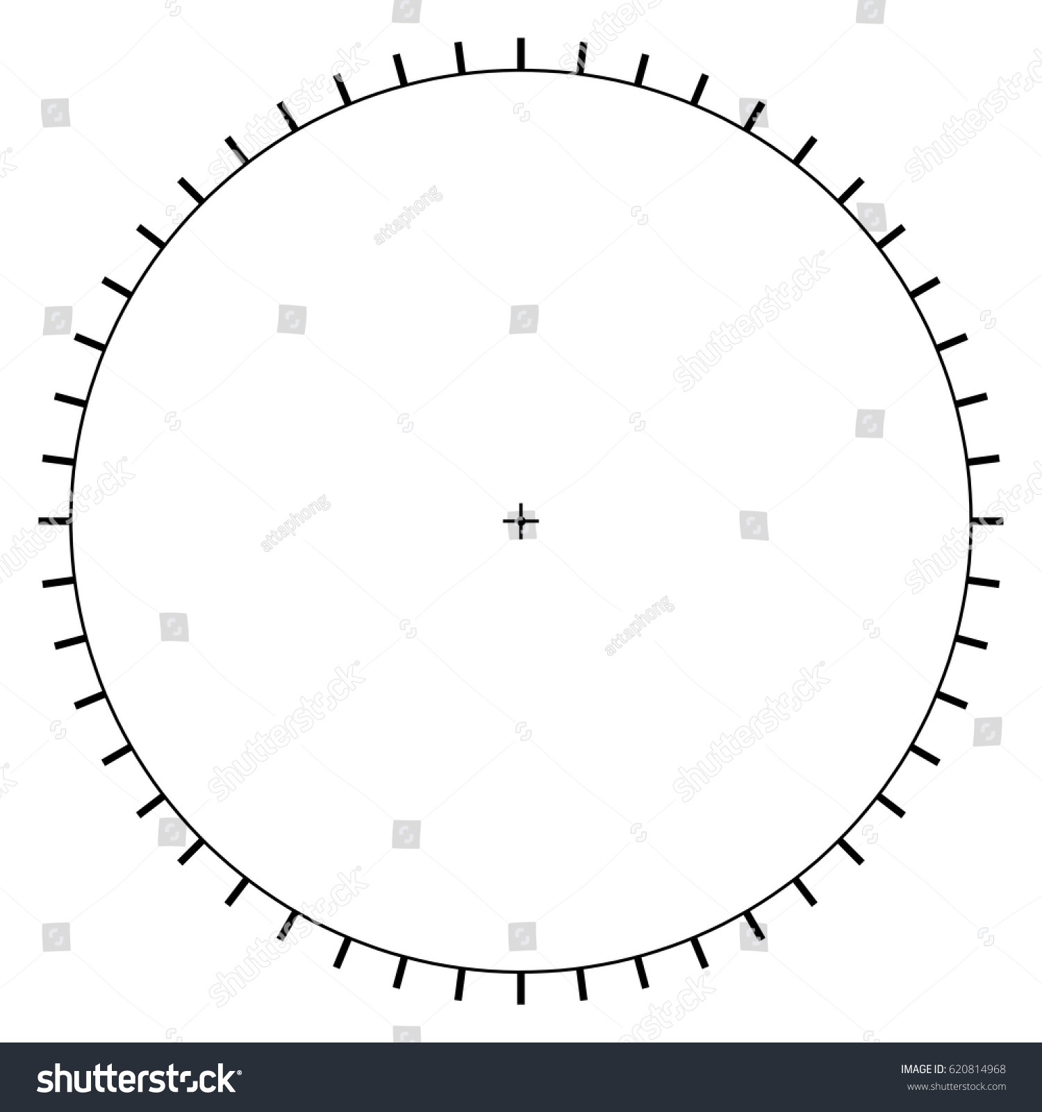 Blank Polar Graph Paper - protractor - Pie - Royalty Free Stock Vector ...