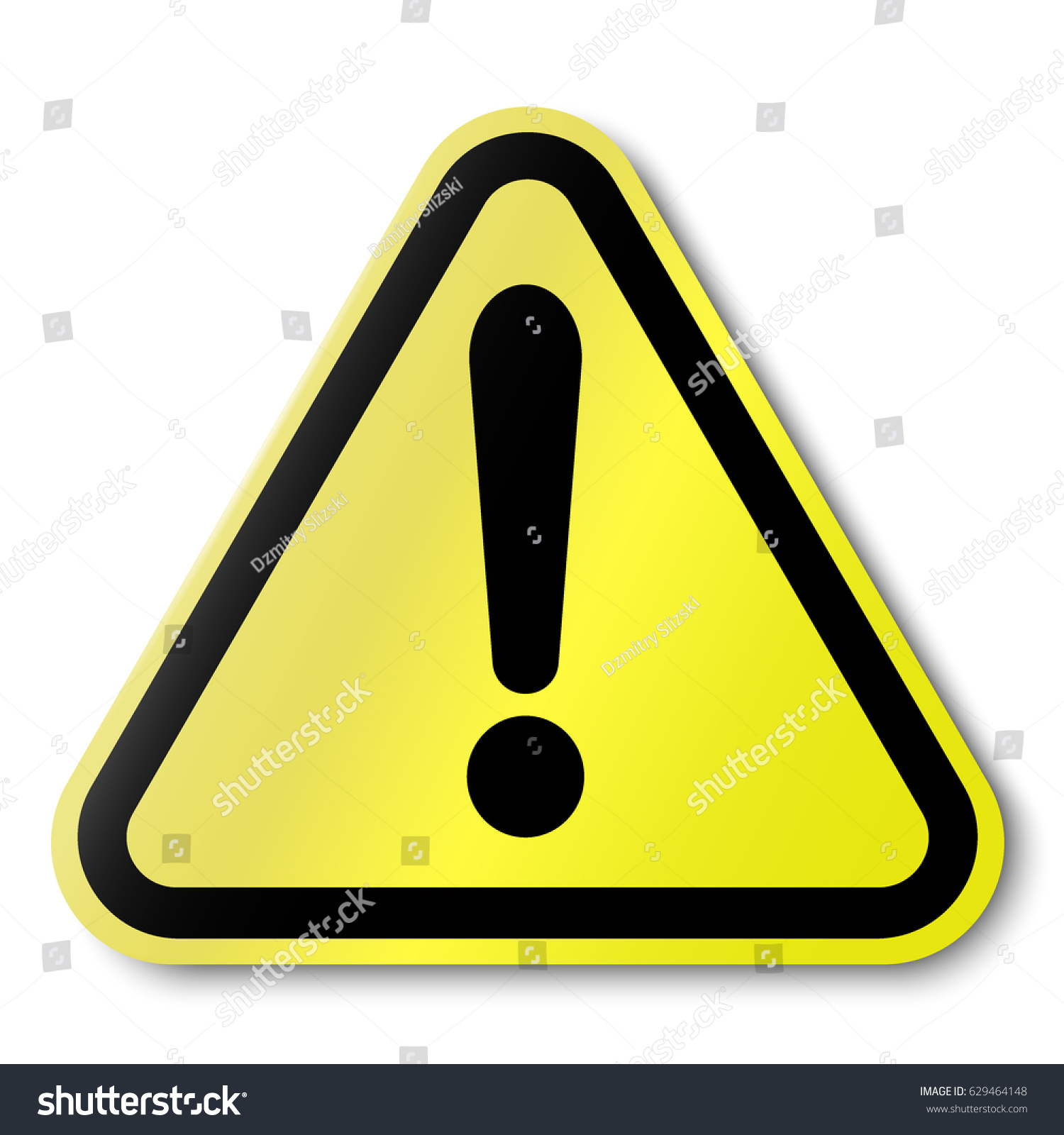 Hazard warning attention sign. Vector abstract - Royalty Free Stock ... Hazard warning attention sign. Vector abstract - Royalty Free Stock ...
