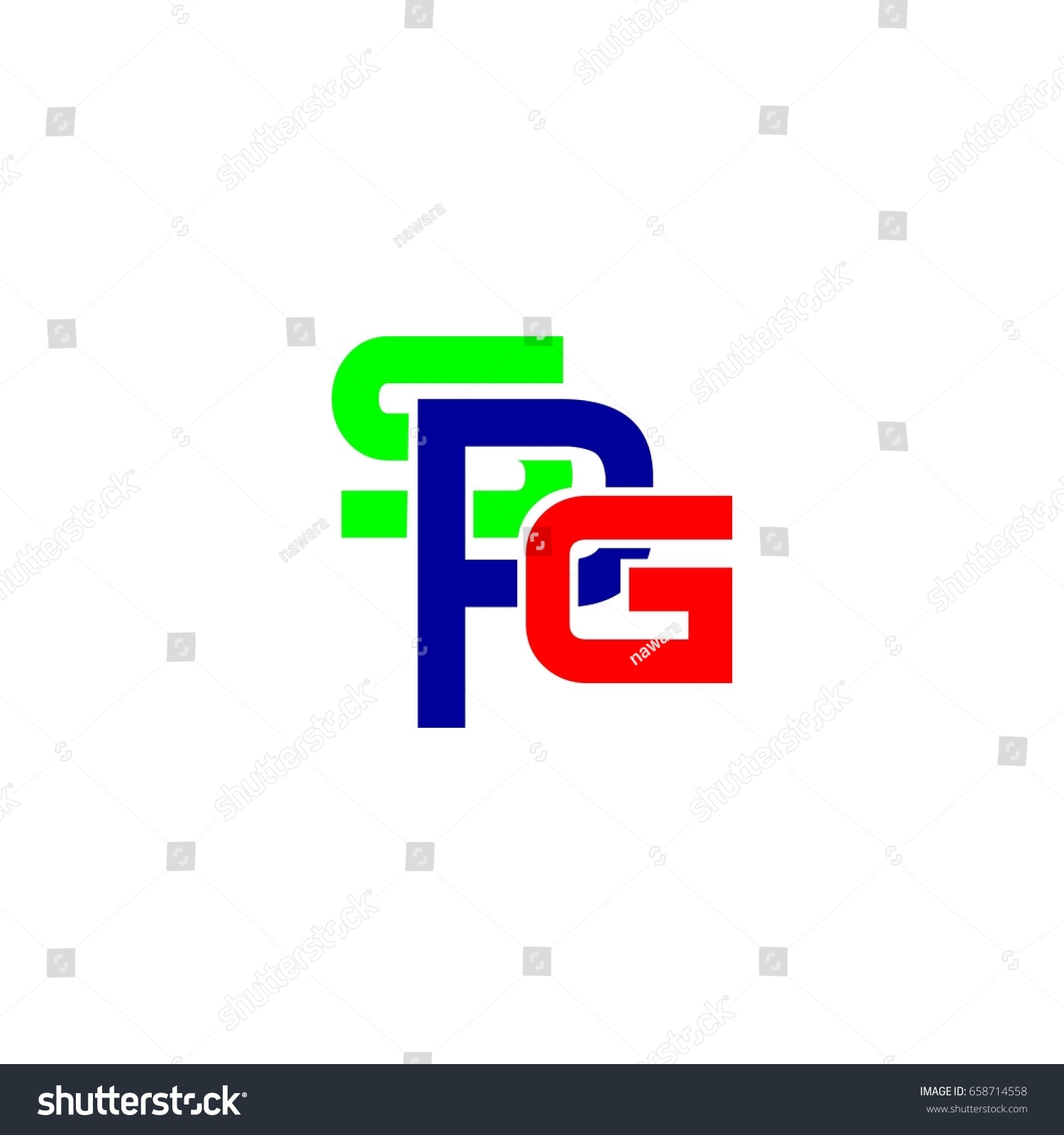 letter S,P,G logo vector - Royalty Free Stock Vector 658714558 - Avopix.com