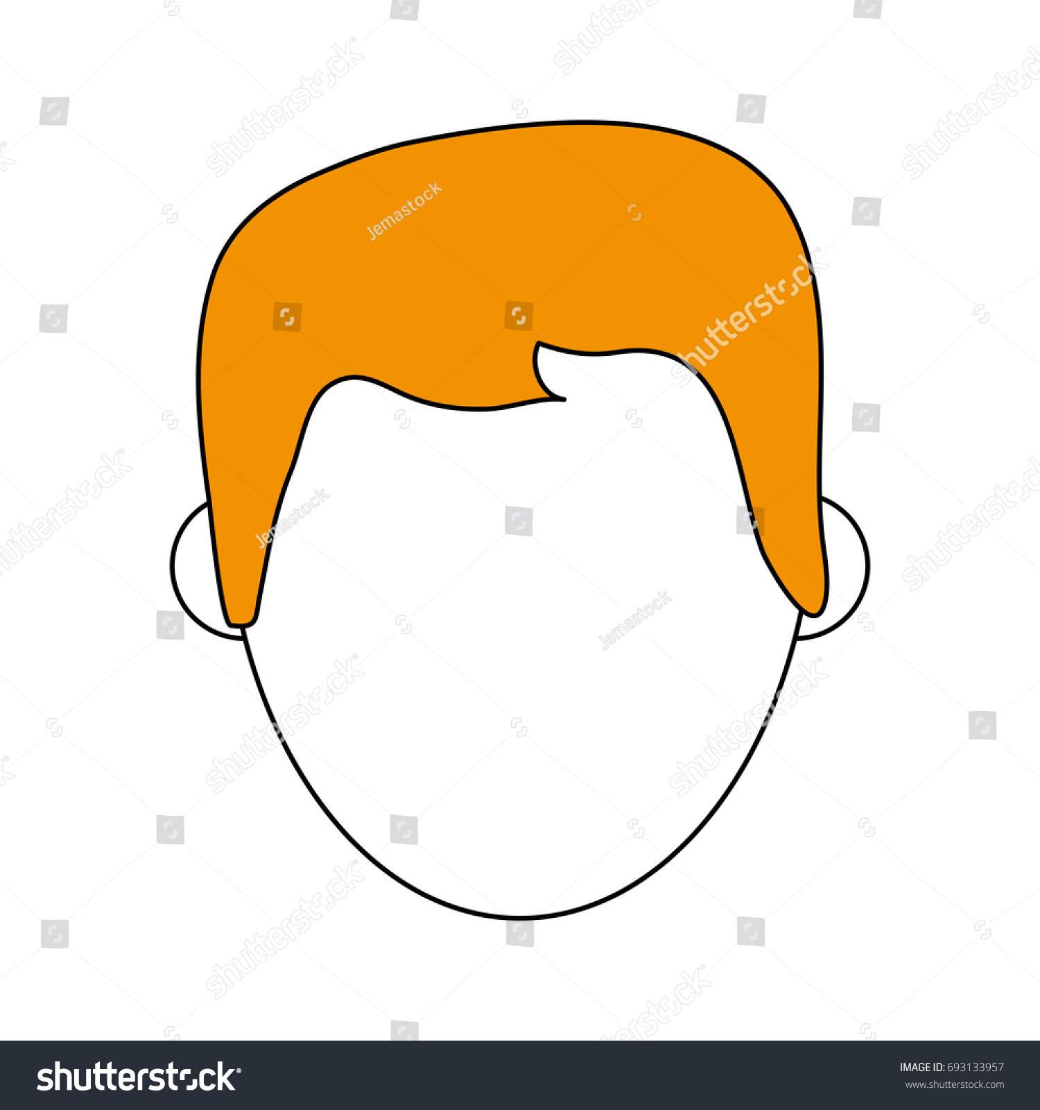 Man Vector Illustration Royalty Free Stock Vector 693133957
