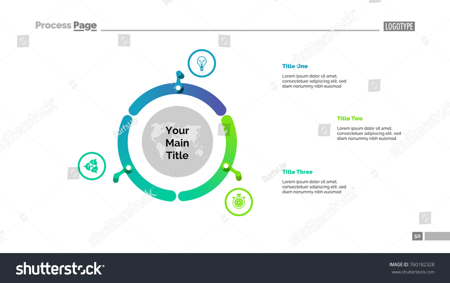 Three Points Slide Template - Royalty Free Stock Vector 760182328 ... Three Points Slide Template - Royalty Free Stock Vector 760182328 ...