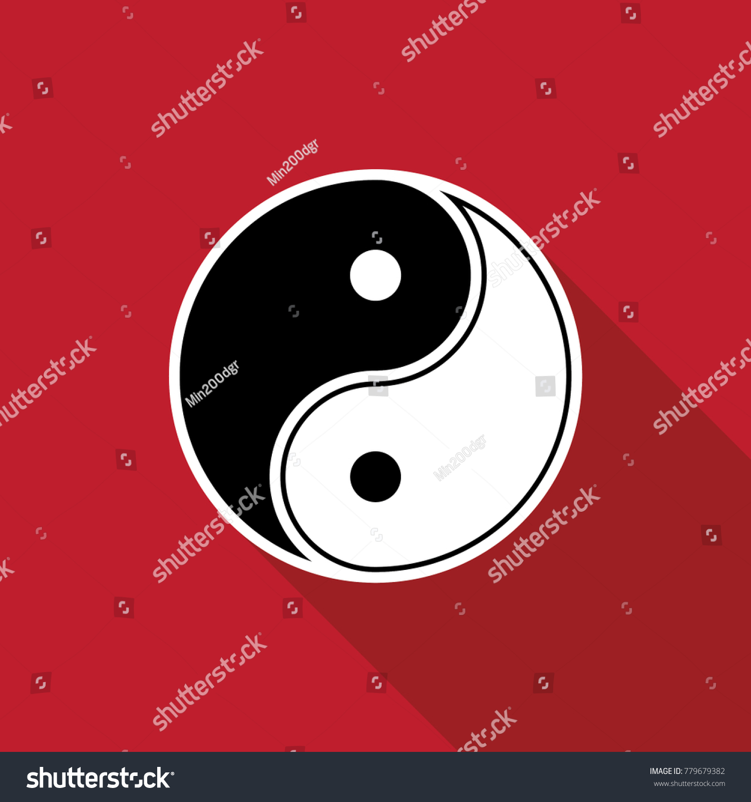 Yin yang logo symbol icon - Royalty Free Stock Vector 779679382 ... Yin yang logo symbol icon - Royalty Free Stock Vector 779679382 ...