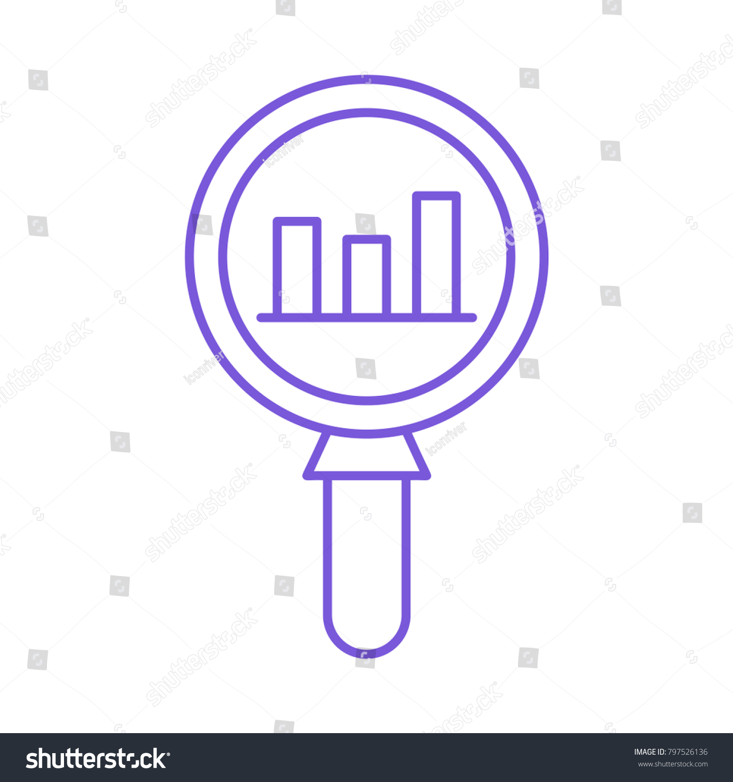 magnifier graph chart - Royalty Free Stock Vector 797526136 - Avopix.com magnifier graph chart - Royalty Free Stock Vector 797526136 - Avopix.com