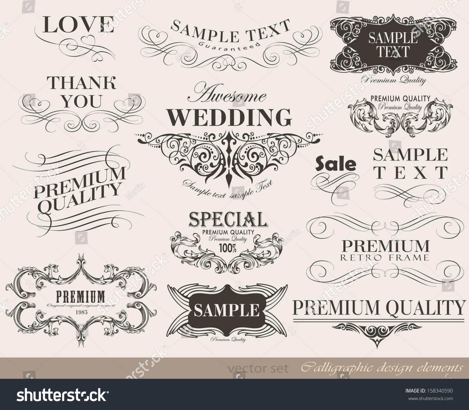 Remarkable Name Vector Photographs
