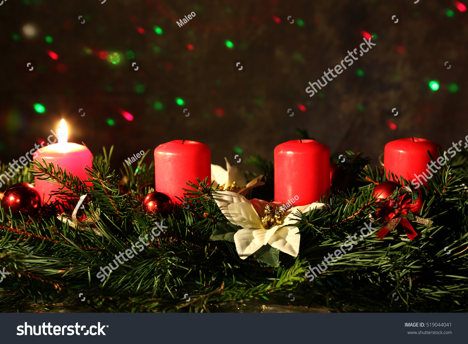 1 Advent Stock Photo (Edit Now) 519044041