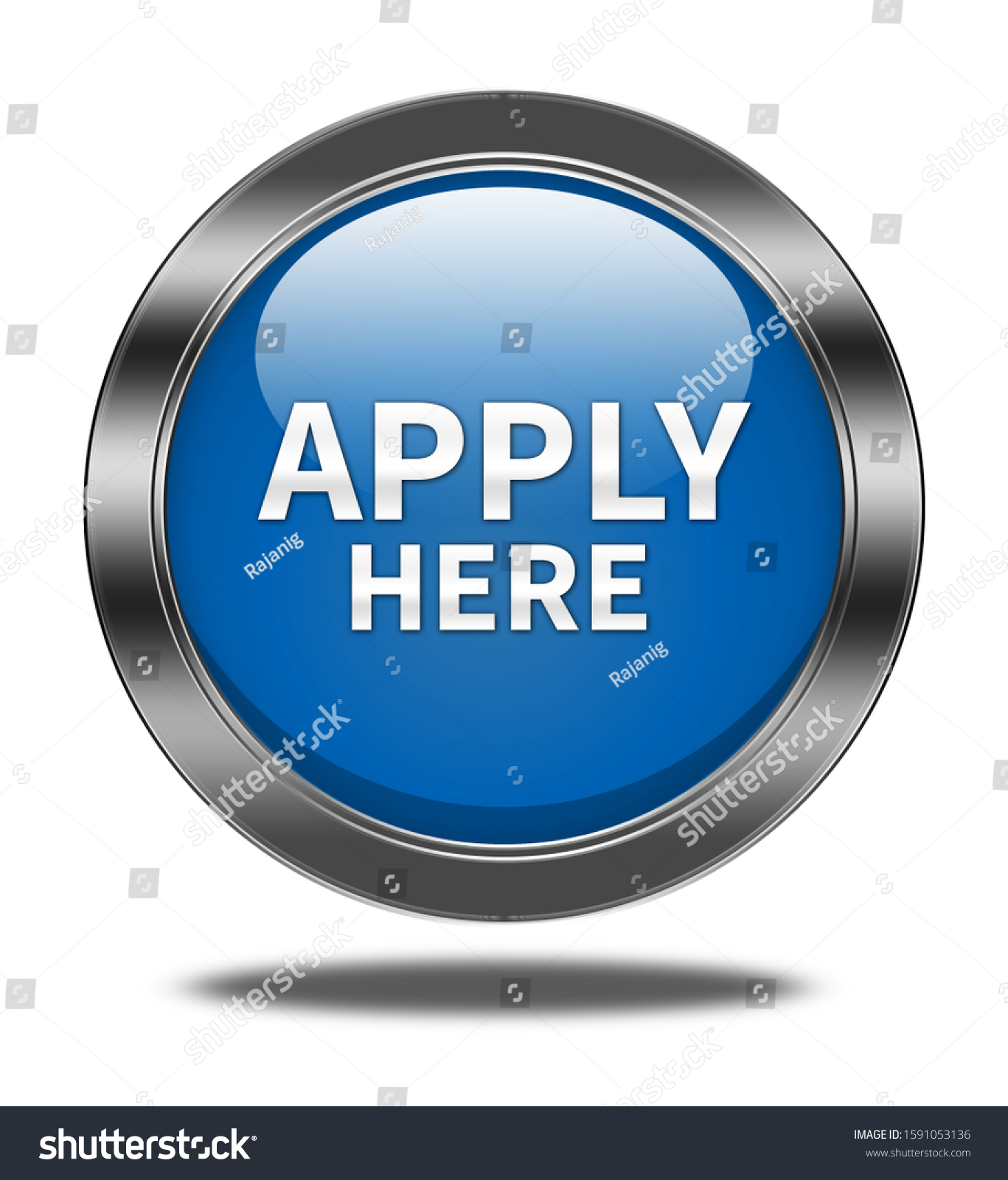 3d Apply Here Button Isolated Stock Illustration 1591053136 | Shutterstock