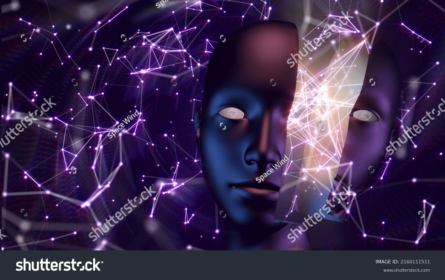 3d Illustration Open Source Neural Network Stock Illustration 2160111511 Shutterstock