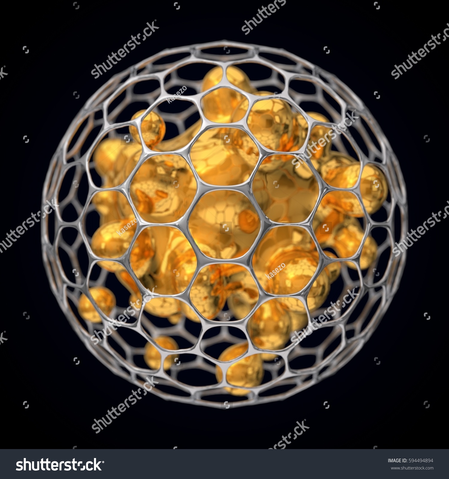 3d Illustration Spherical Graphene Structure Stock Illustration 594494894 3d Illustration Spherical Graphene Structure Stock Illustration 594494894