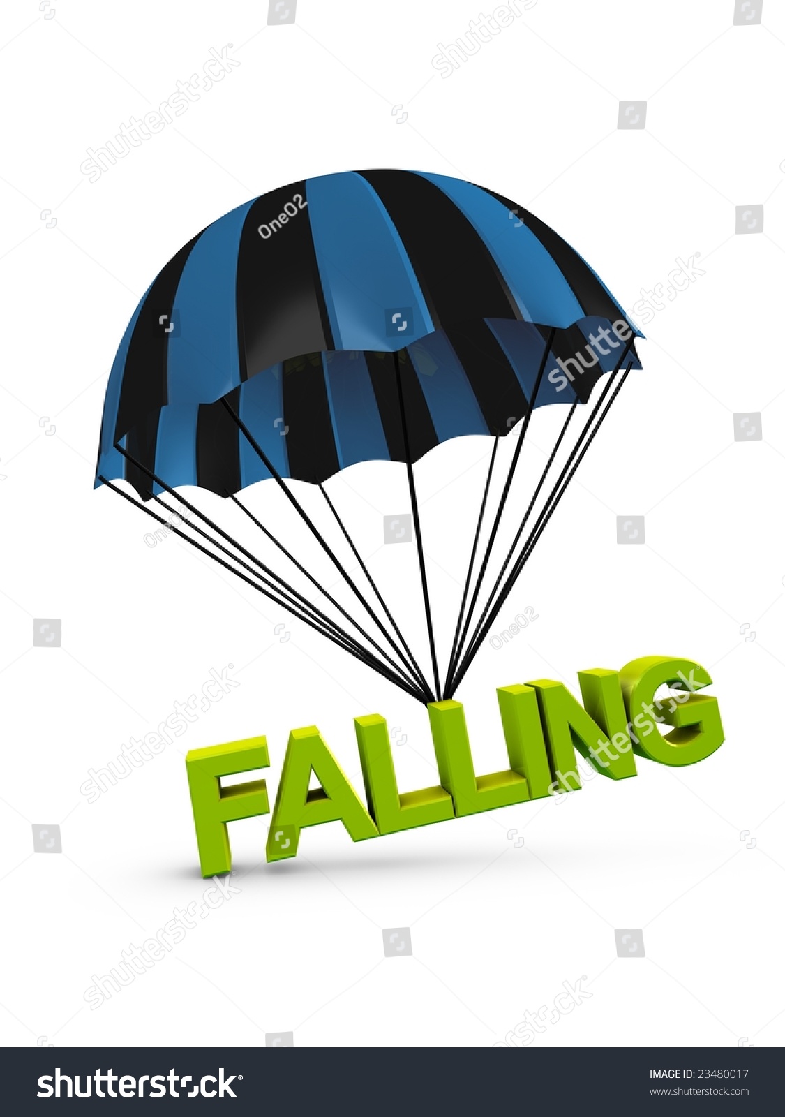 3d Image Falling Object Concept Stock Illustration 23480017 | Shutterstock