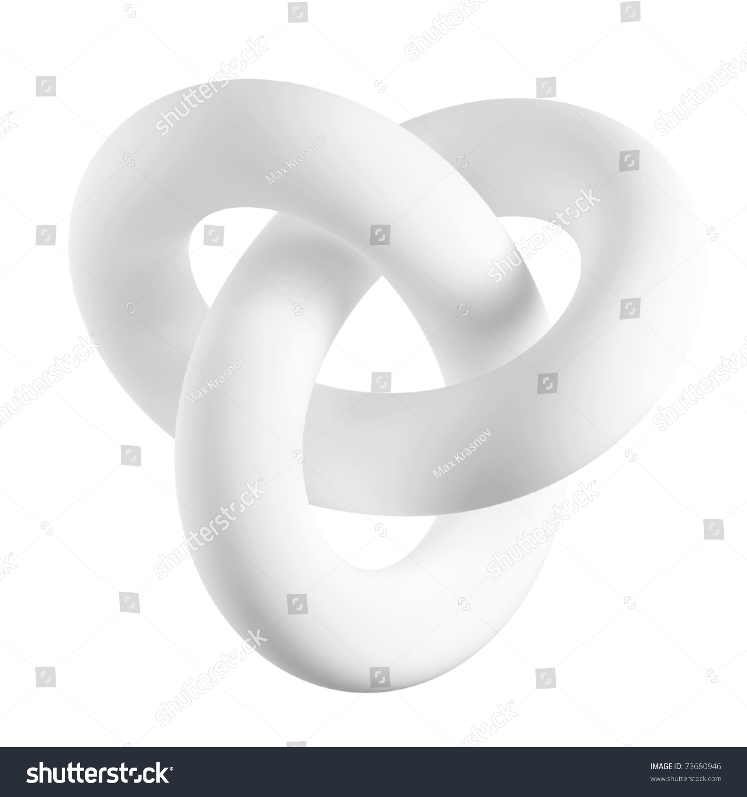 3d Infinity Shape Stock Photo 73680946 : Shutterstock