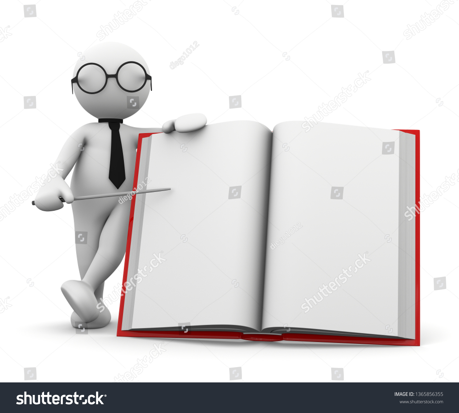 3d Man Professor Open Book: ภาพประกอบสต็อก 1365856355 | Shutterstock 3d Man Professor Open Book: ภาพประกอบสต็อก 1365856355 | Shutterstock