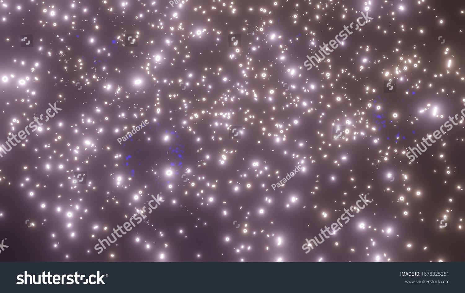 3d Model Render Particle System Physics Stok İllüstrasyon 1678325251 ...