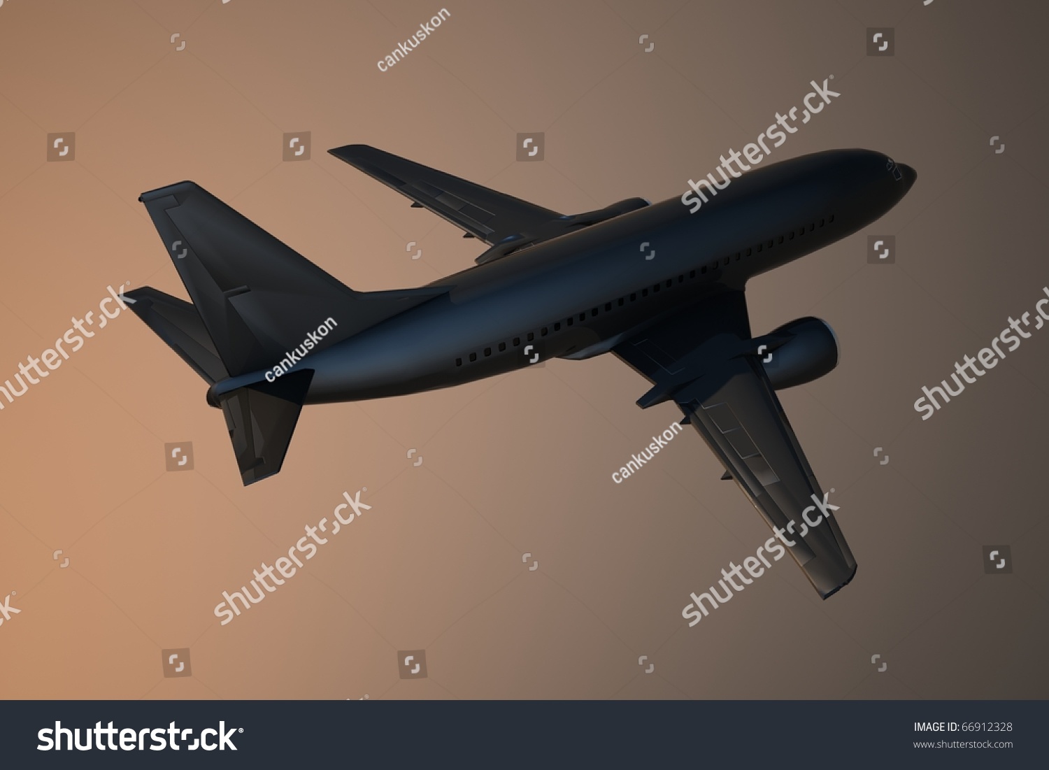 3d Plane Render Stock Photo 66912328 : Shutterstock