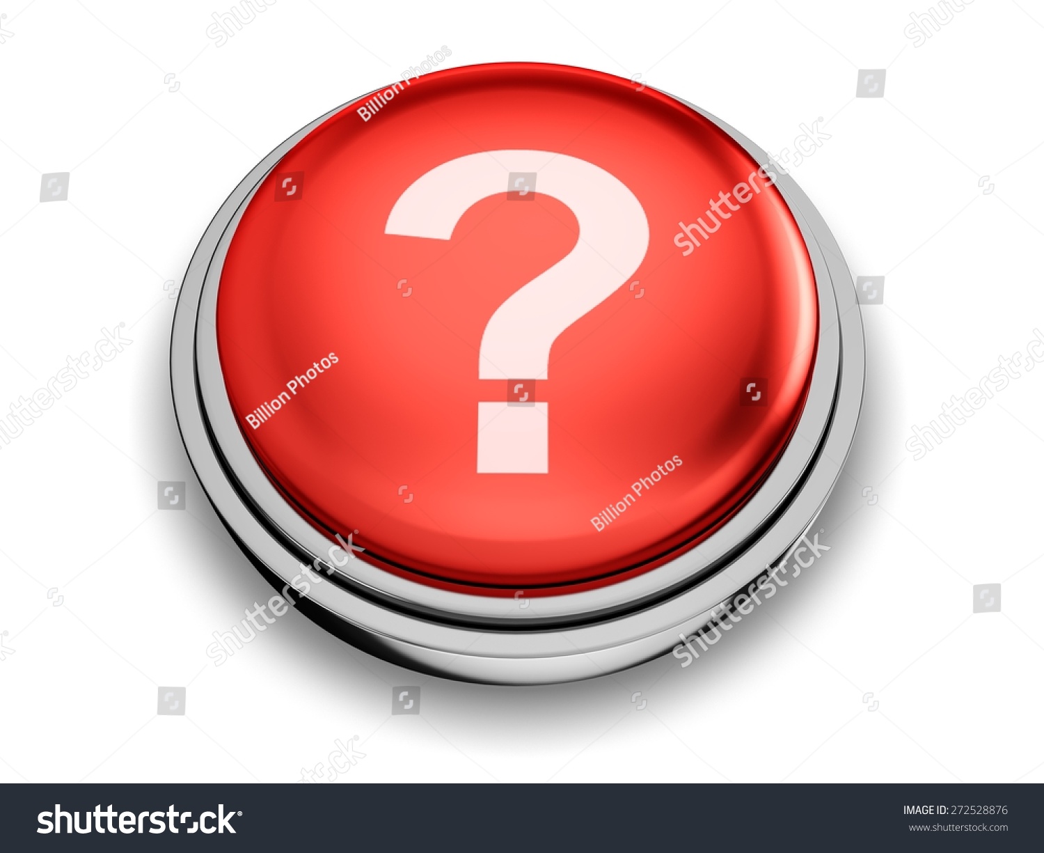 3d Question Mark Push Button Service 스톡 일러스트 272528876 | Shutterstock