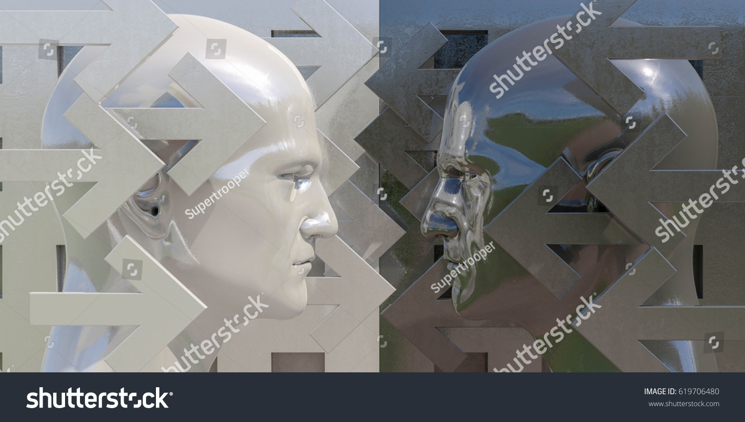 3d Render Schematic Image Confrontation Stock Illustration 619706480 ... 3d Render Schematic Image Confrontation Stock Illustration 619706480 ...