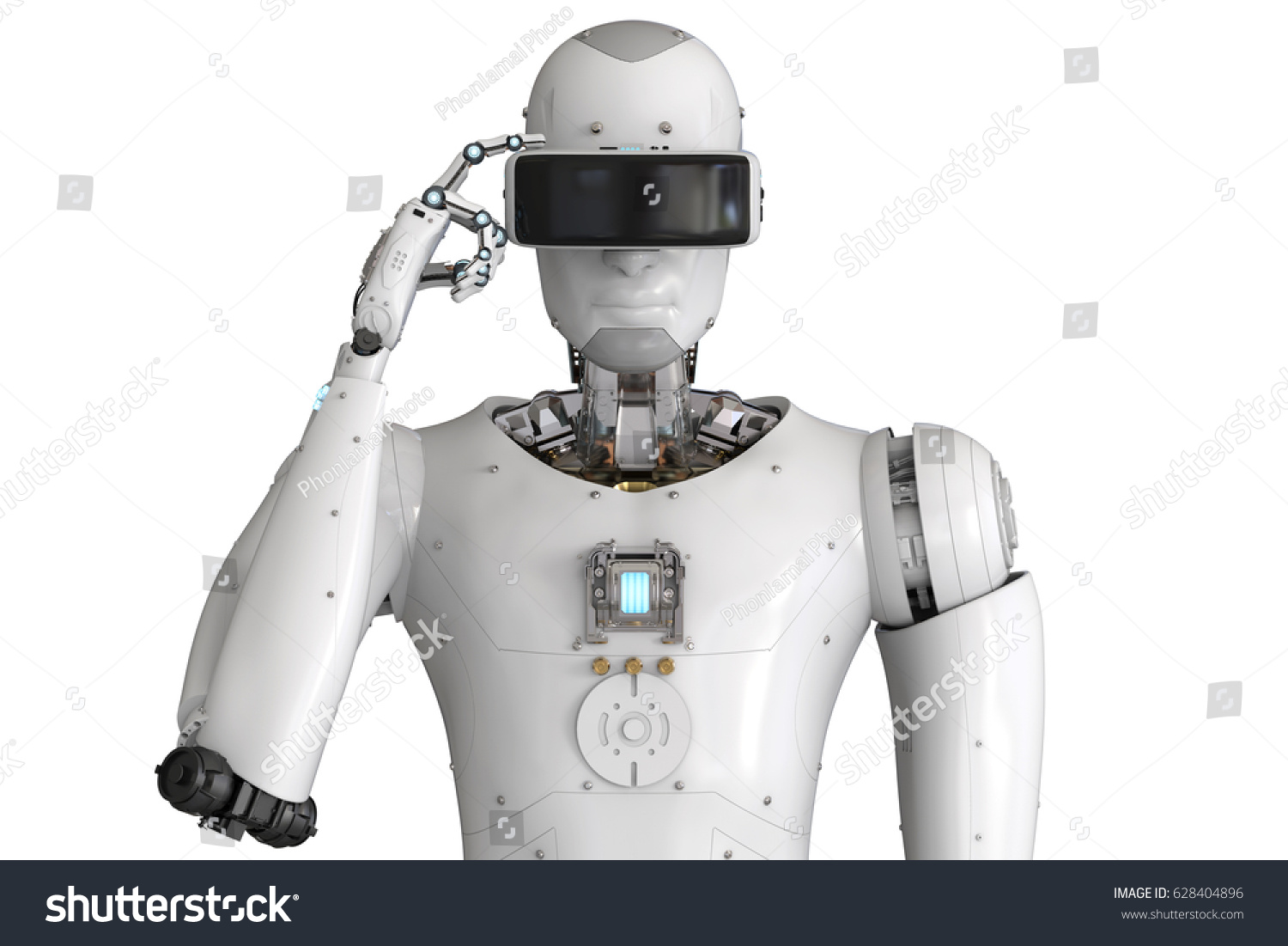 1,204 Robot wearing vr Images, Stock Photos & Vectors | Shutterstock