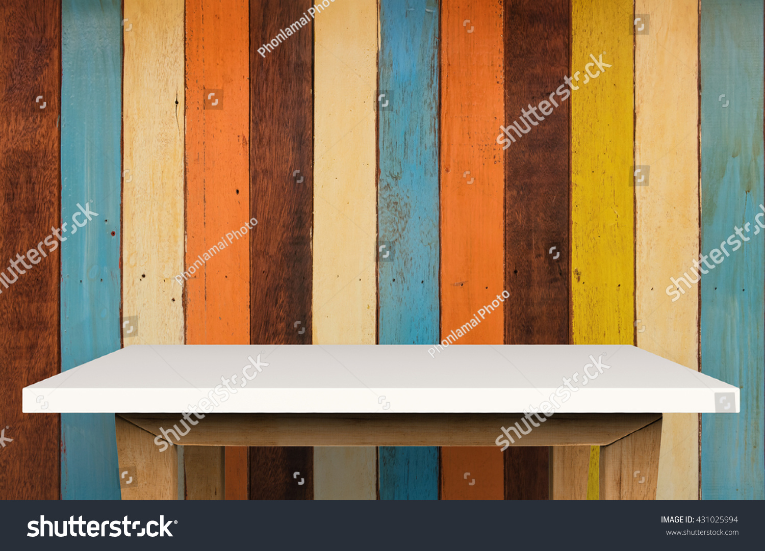 3d Rendering Empty Table Side View 스톡 일러스트 431025994 | Shutterstock