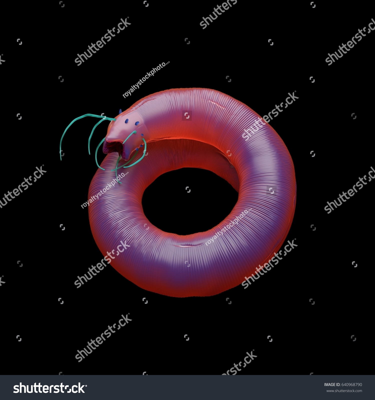 3d Rendering Nematode Worm Stock Illustration 640968790 | Shutterstock