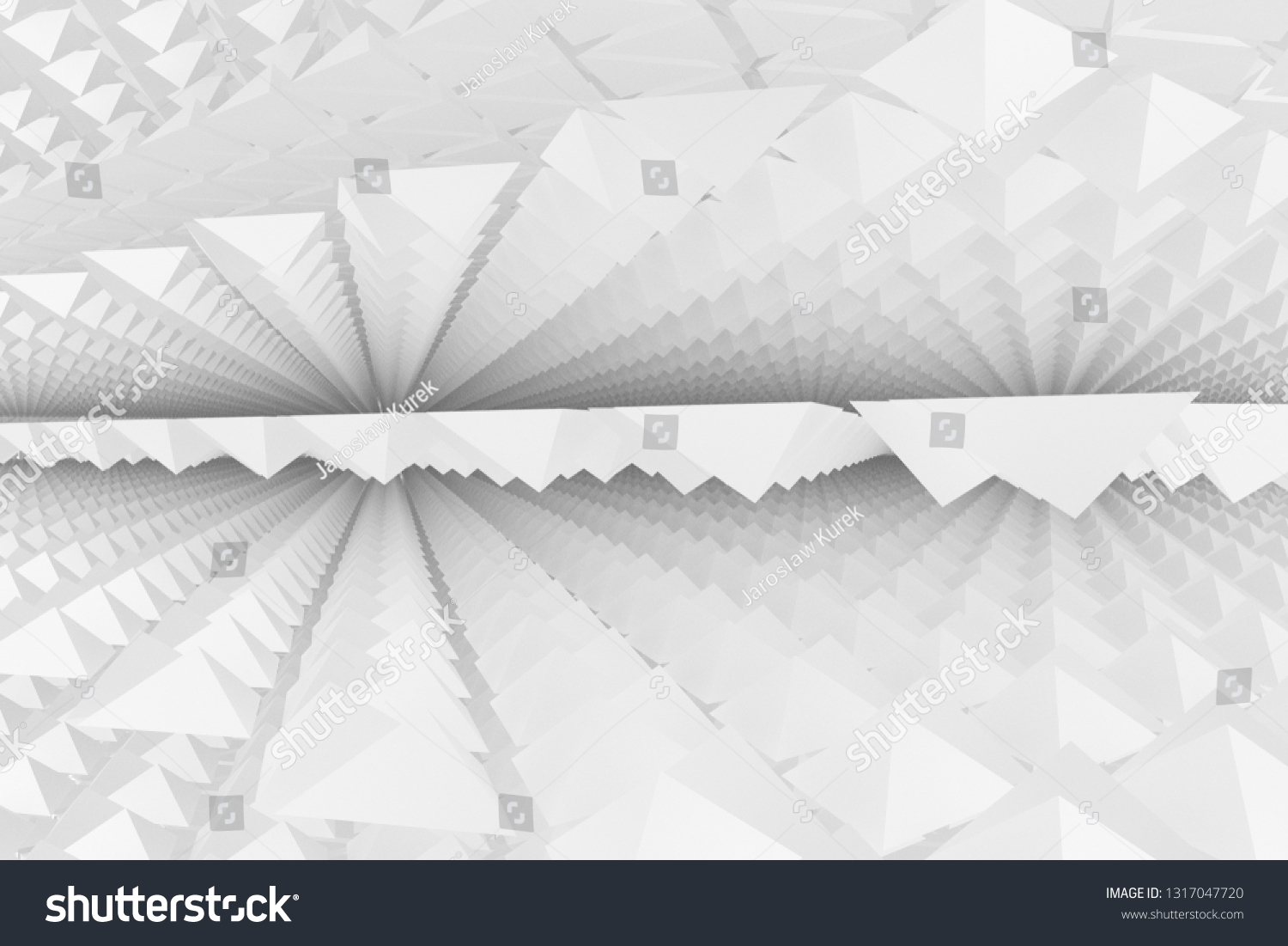 3d Rendering Pyramid Perspective Stock Illustration 1317047720 ...