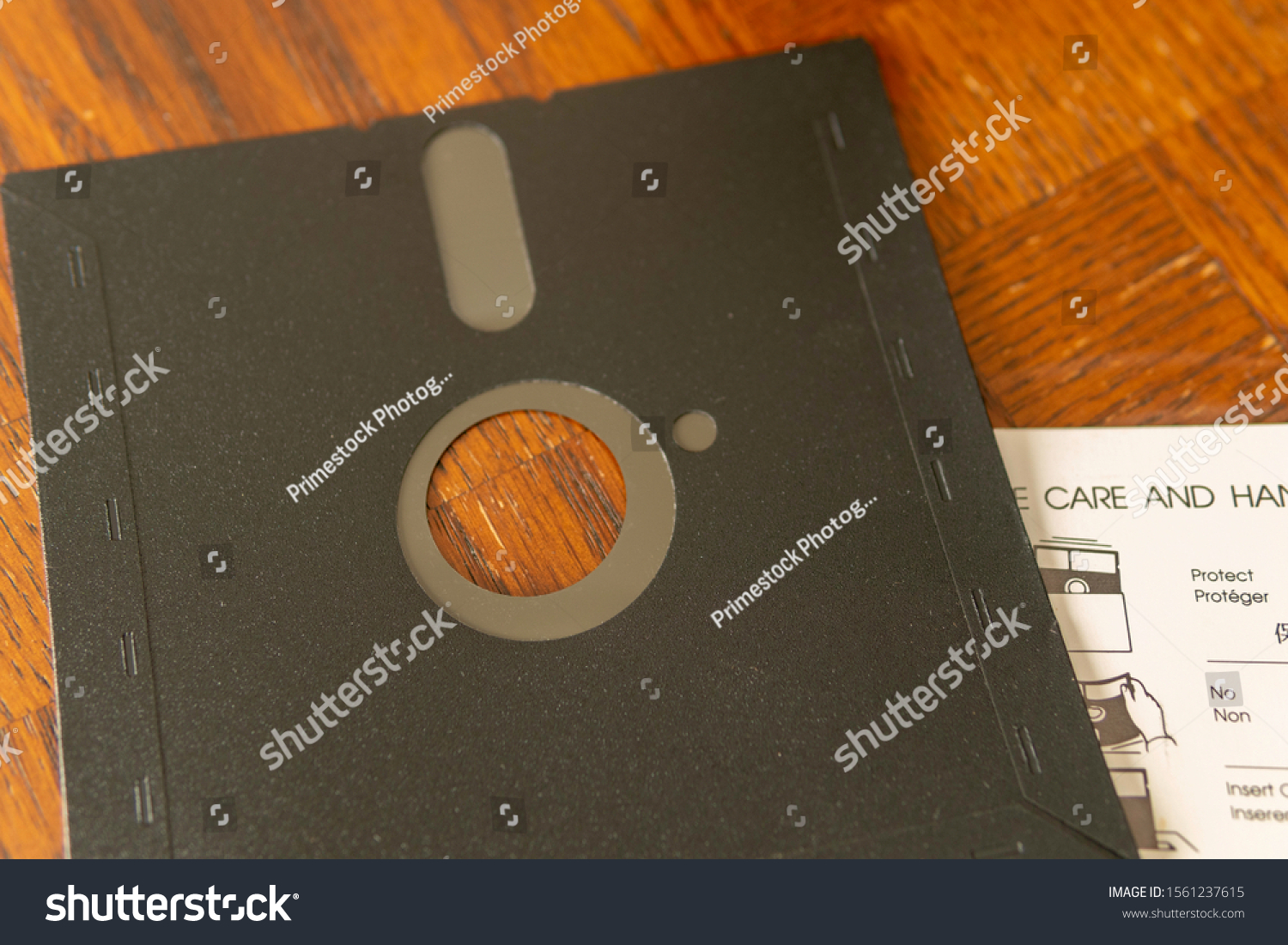 525 Inch Flopy Disk Old Computer Stock Photo (Edit Now) 1561237615