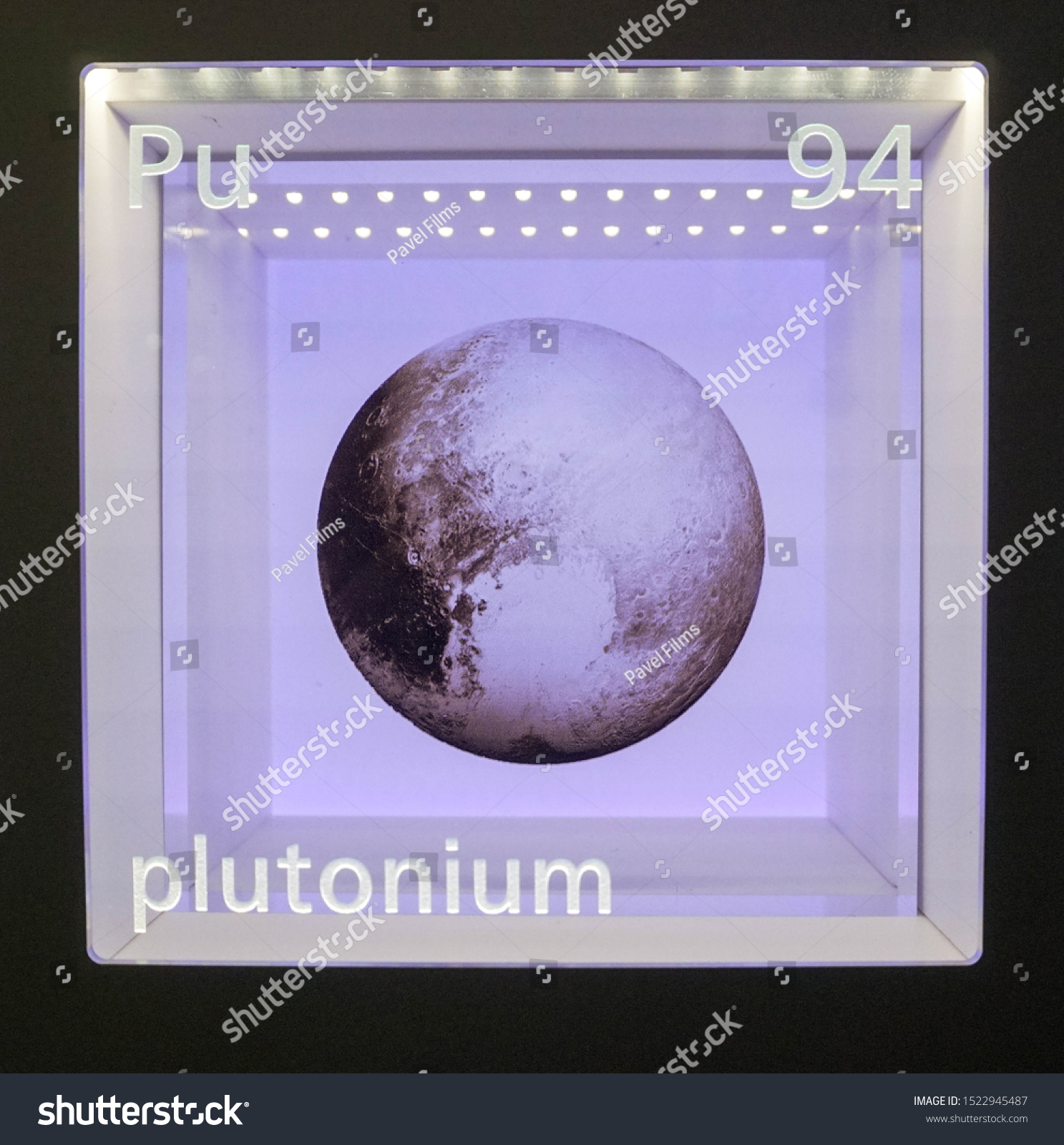 Periodic Table Element 94 Plutonium Stock Photo (Edit Now) 1522945487