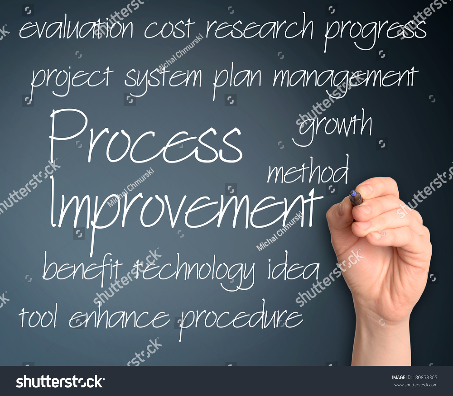 Process Improvement Concept Stock Photo (Edit Now) 180858305