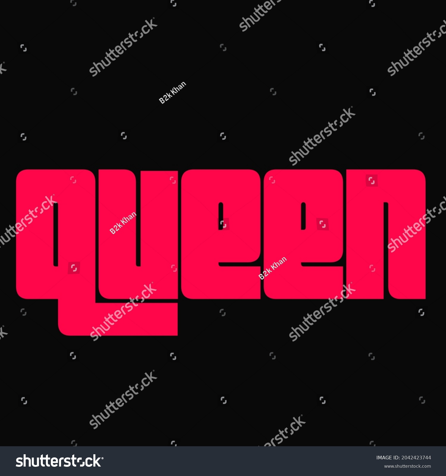 16 September 2021 Queen Script Cursive: ภาพประกอบสต็อก 2042423744