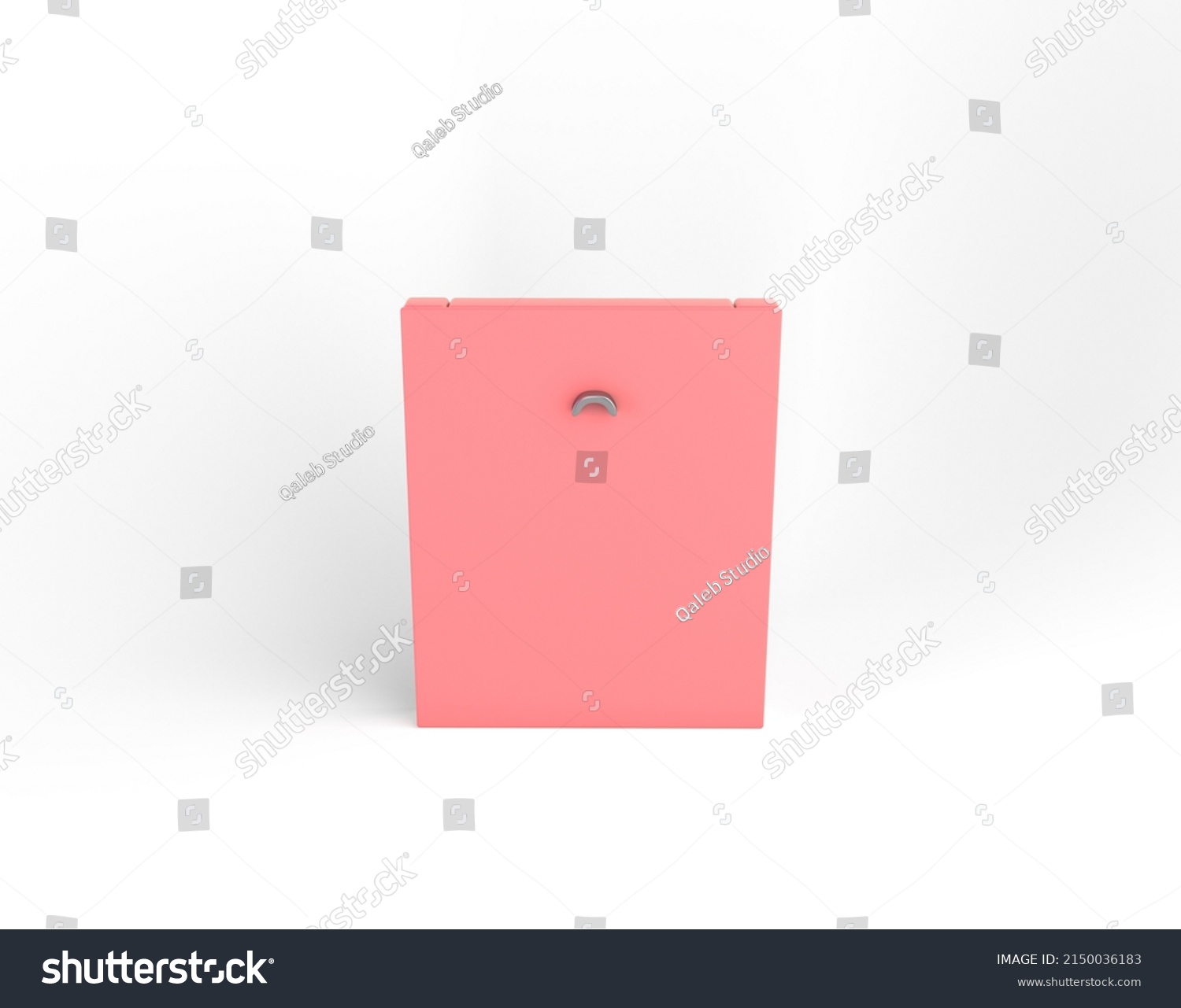 Square Frame Back Side White Background Stock Illustration 2150036183 ...