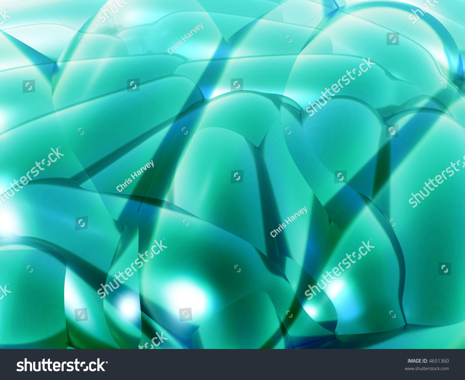 Computer Created Odd Abstract Form Background Stock Illustration ...