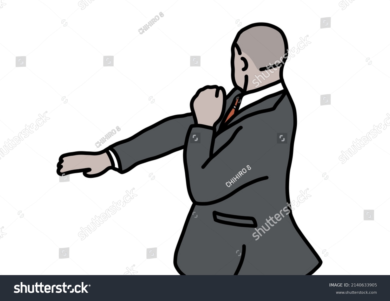 Man Slapping Stock Illustration 2140633905 | Shutterstock
