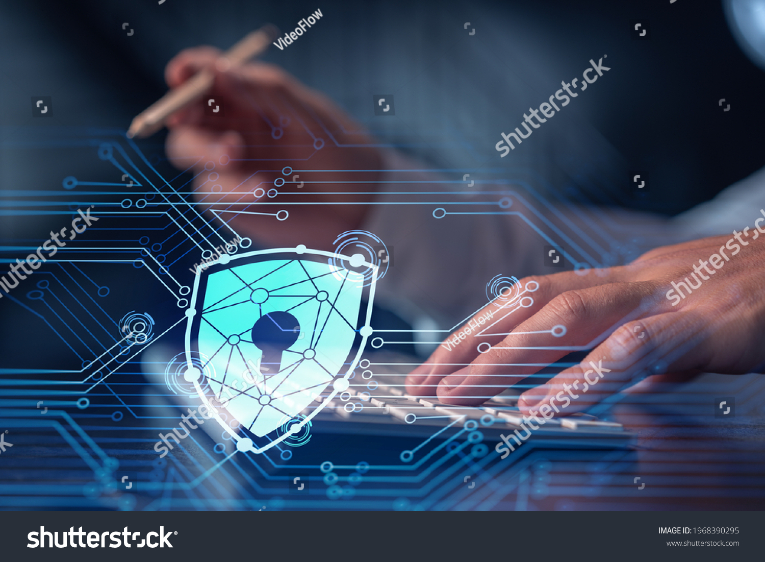 Programmer Typing Code On Computer Protect Stock Photo 1968390295 ... Programmer Typing Code On Computer Protect Stock Photo 1968390295 ...