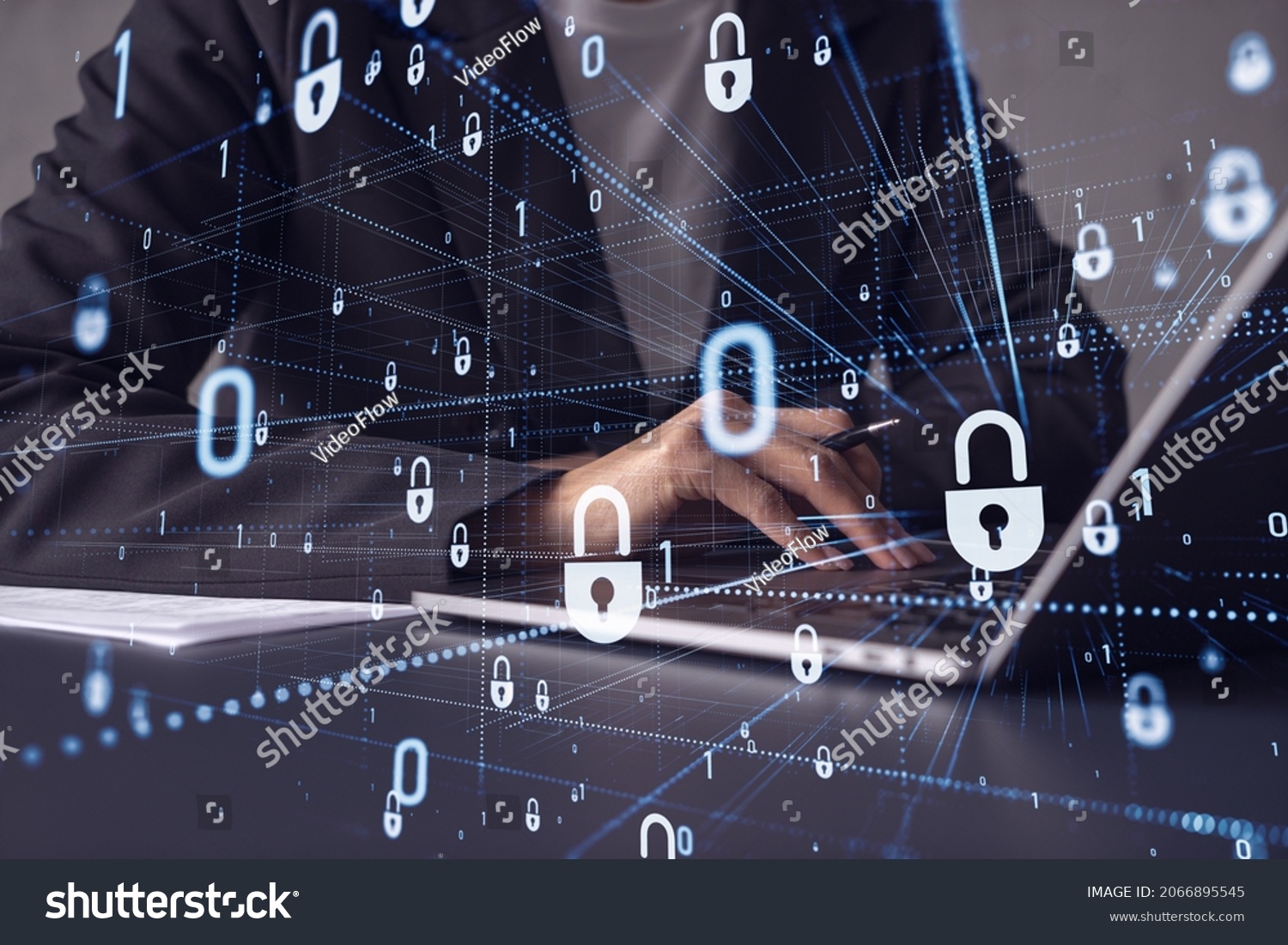 Woman Programmer Typing Code On Computer Stock Photo 2066895545 ... Woman Programmer Typing Code On Computer Stock Photo 2066895545 ...
