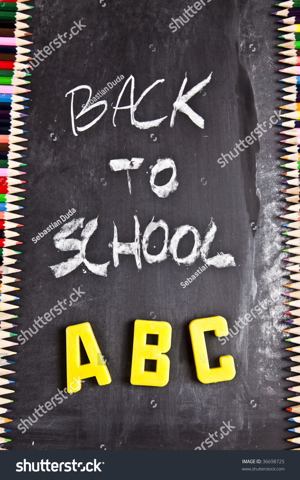 Abc Background Stock Photo (Edit Now) 36698725