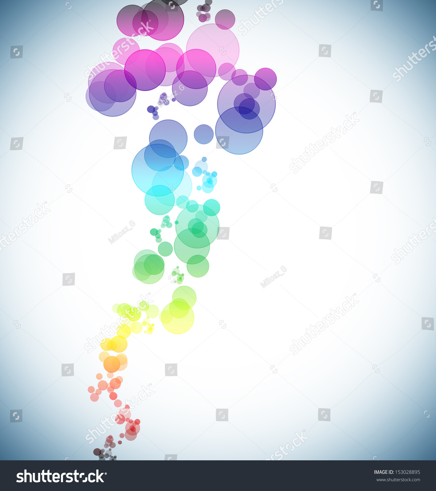 Abstract Bubbles Background Stock Illustration 153028895 | Shutterstock