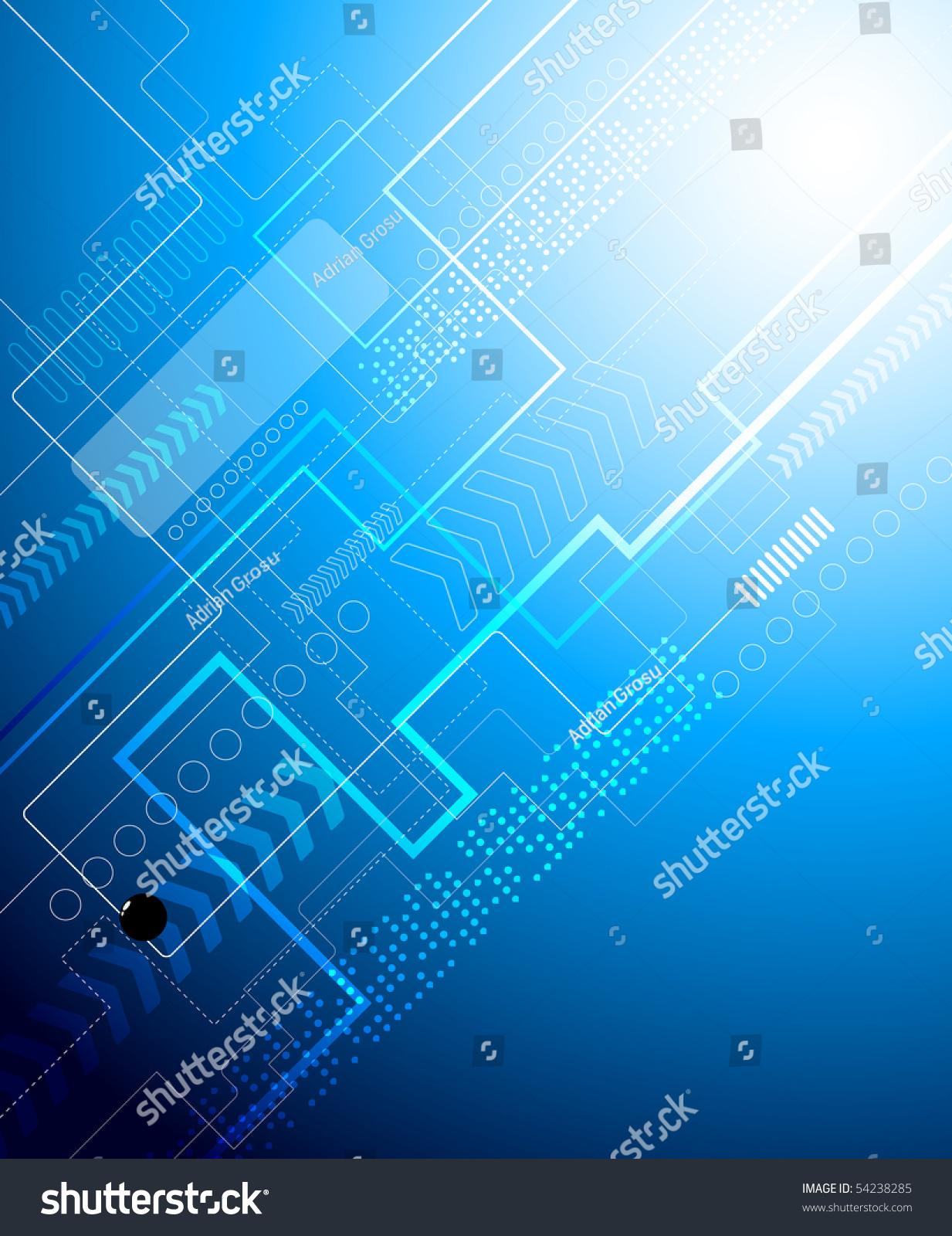 Abstract Technical Background Stock Photo 54238285 : Shutterstock