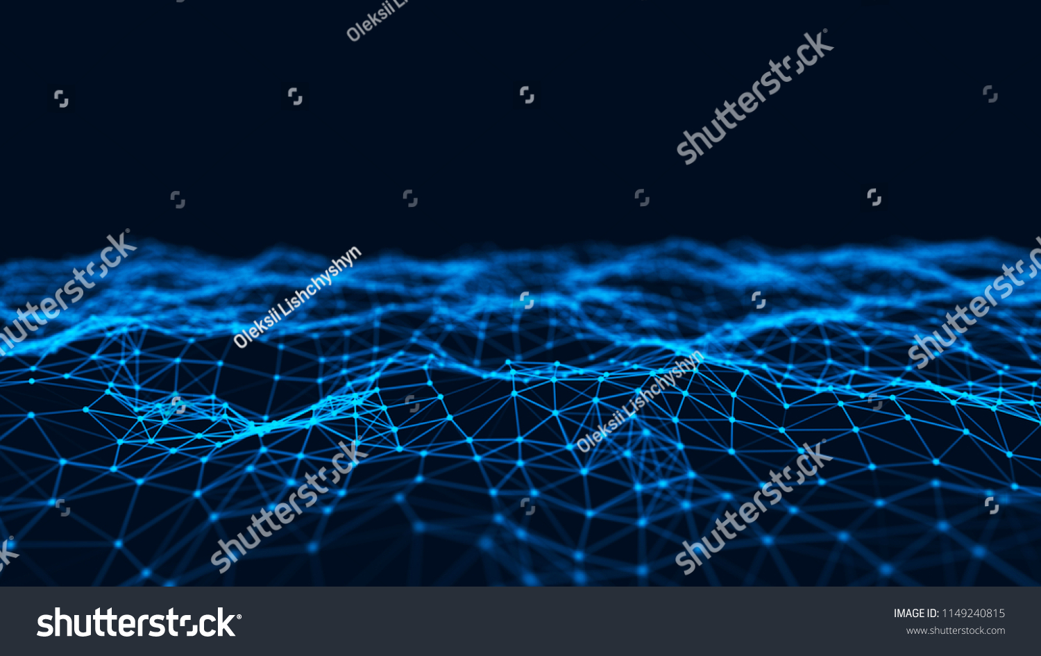Abstract Technology Background Network Connection Structure Stock ...