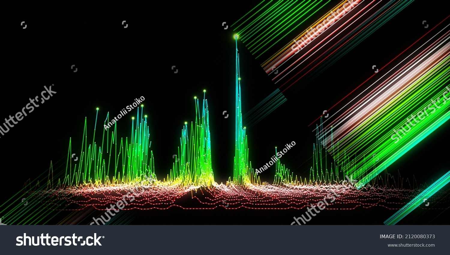 Abstract Technology Background Noisy Algorithm Color Stock Illustration 2120080373 Shutterstock