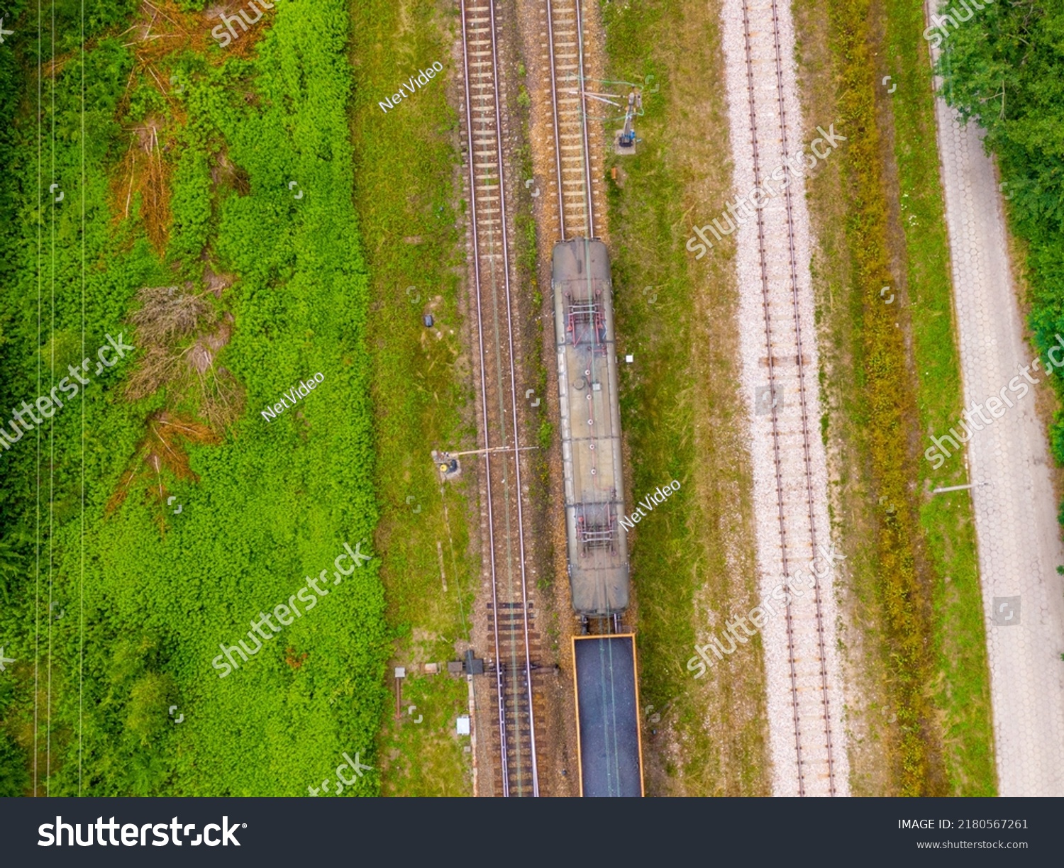 Aerial View Freight Train Wagons On Stock Photo 2180567261 | Shutterstock Aerial View Freight Train Wagons On Stock Photo 2180567261 | Shutterstock