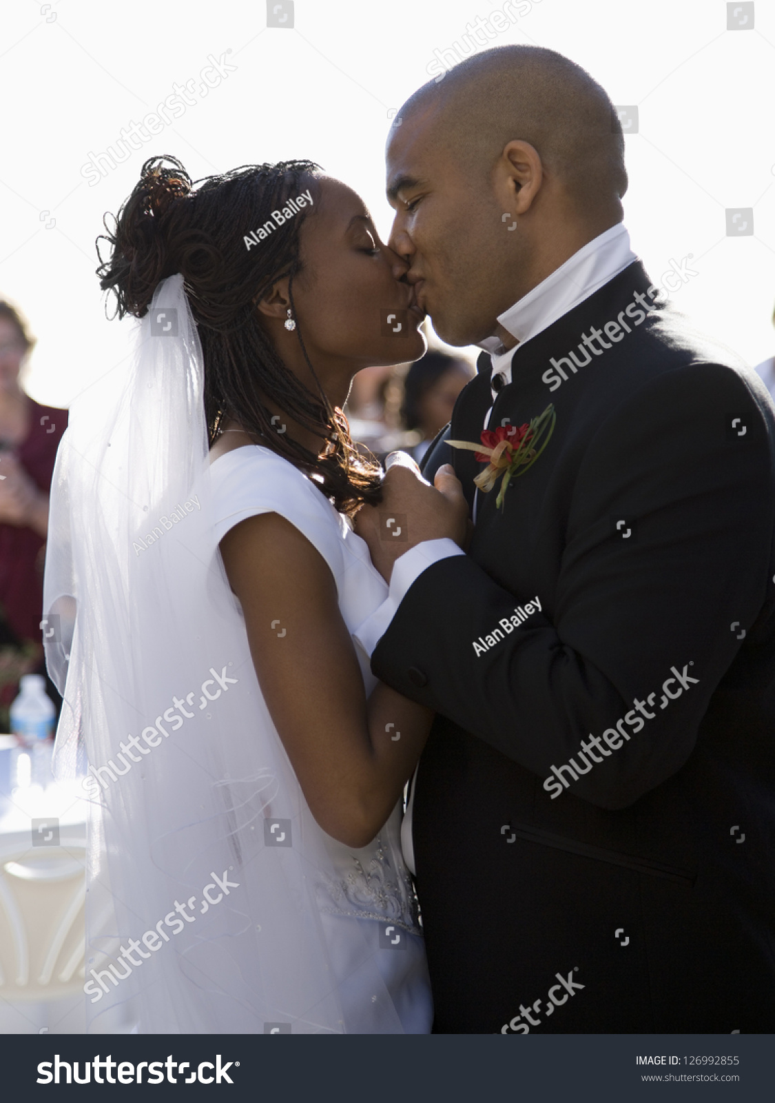 African-American Just Married Couple Stock Photo 126992855 : Shutterstock African-American Just Married Couple Stock Photo 126992855 : Shutterstock