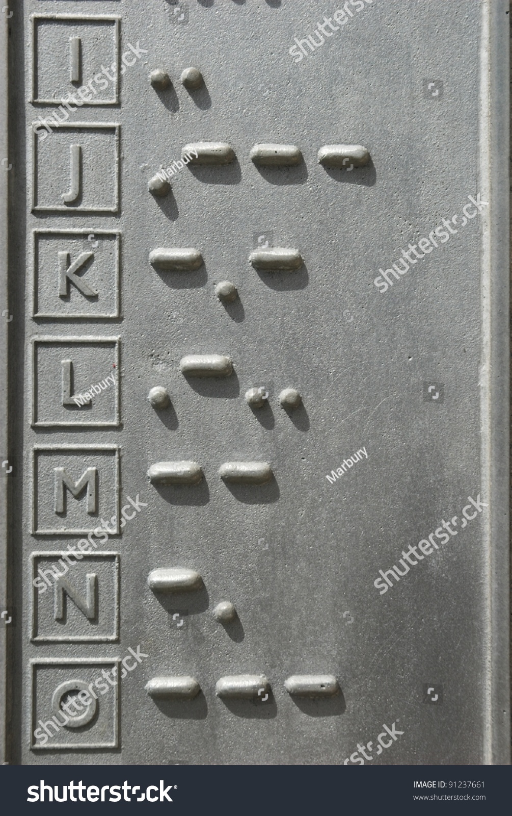 Alphabet Morse Code Stock Photo (Edit Now) 91237661