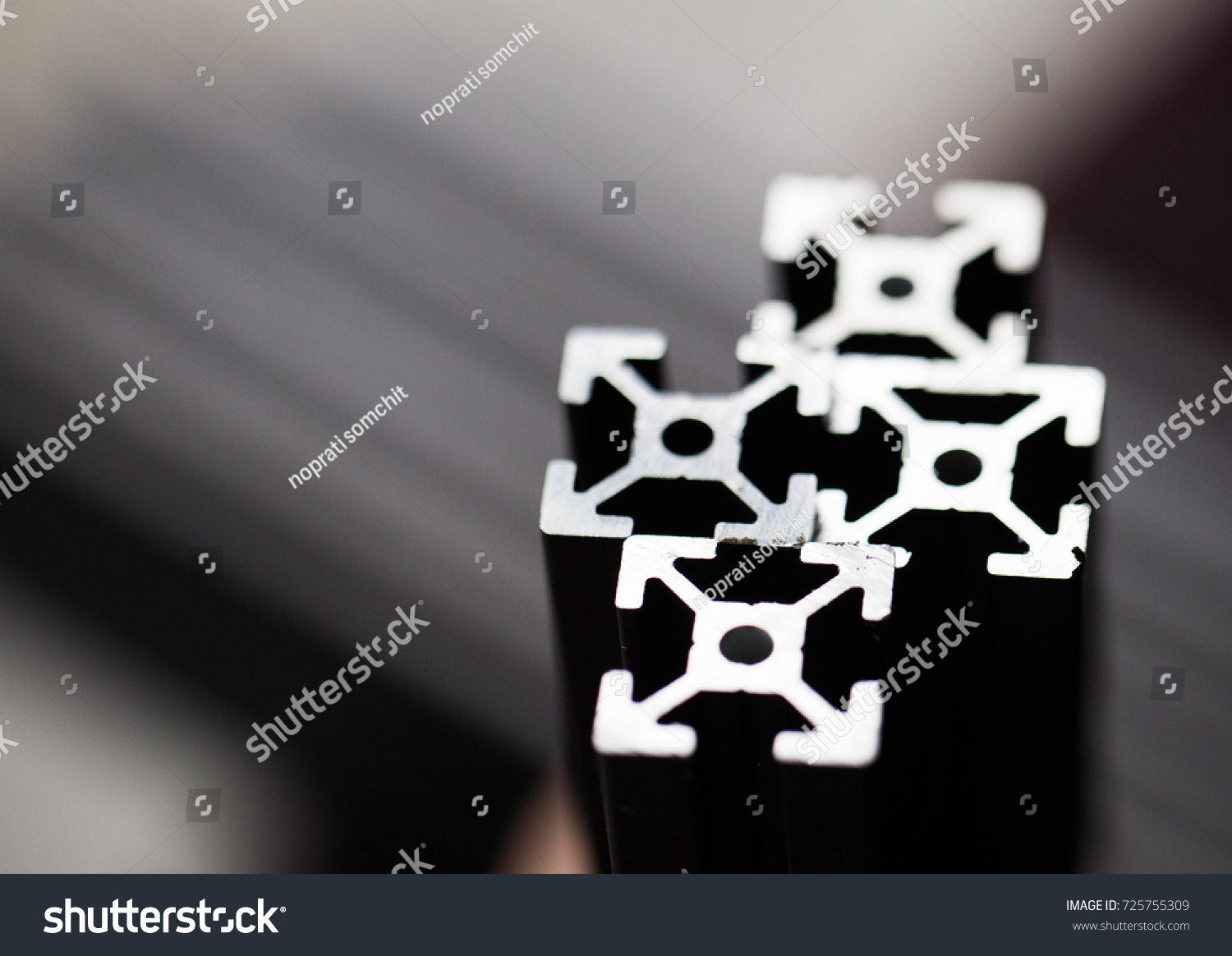 Aluminum Cross Section Stock Photo 725755309 | Shutterstock