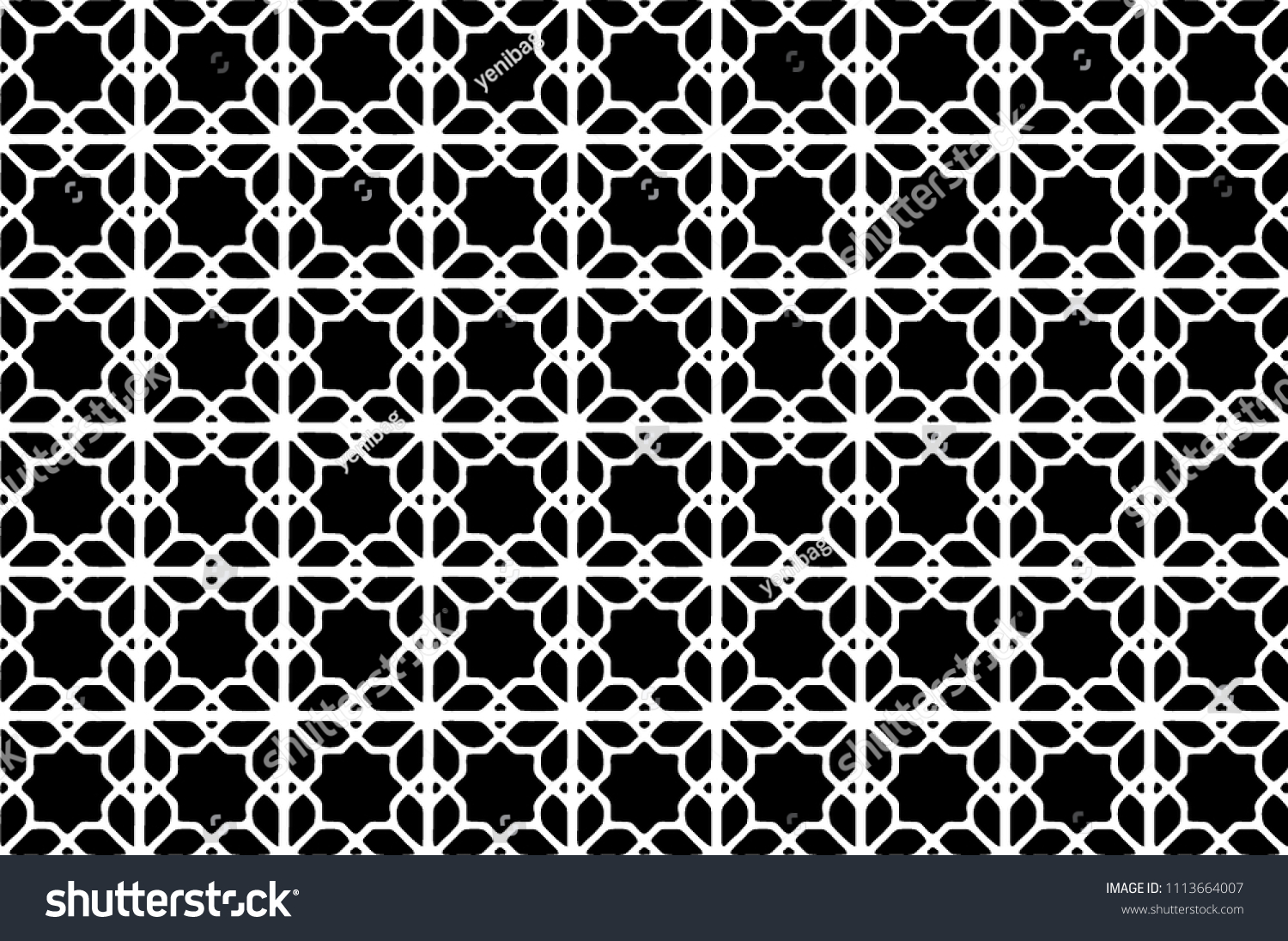 Arabic Pattern Design Stock Illustration 1113664007 | Shutterstock