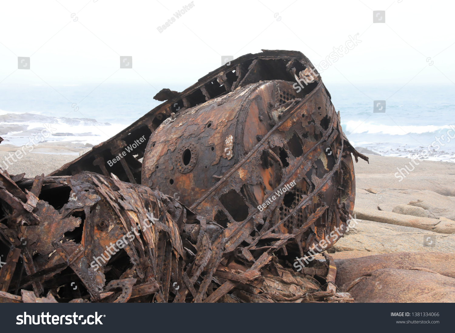 Aristea Shipwreck Once Fishing Trawler She Stock Photo 1381334066 ... Aristea Shipwreck Once Fishing Trawler She Stock Photo 1381334066 ...