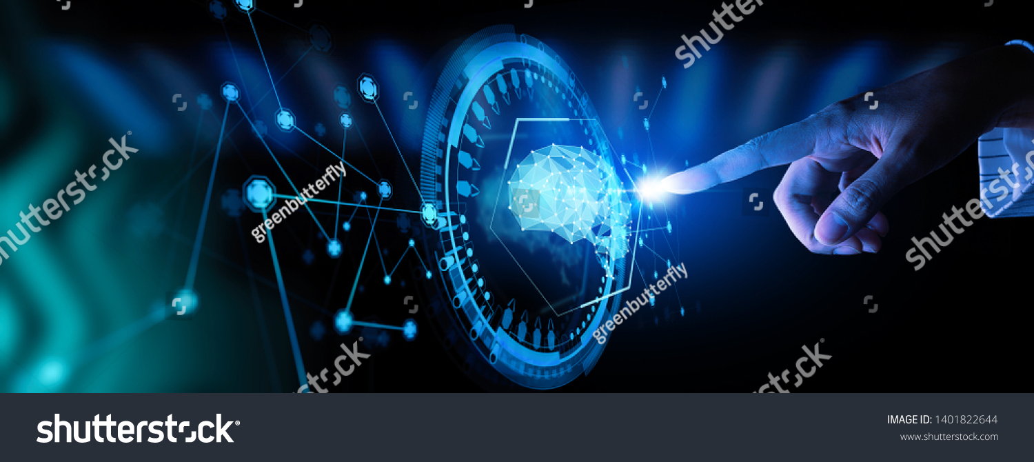 Artificial Intelligence Ai Machine Deep Learning Stock Photo 1401822644 ...