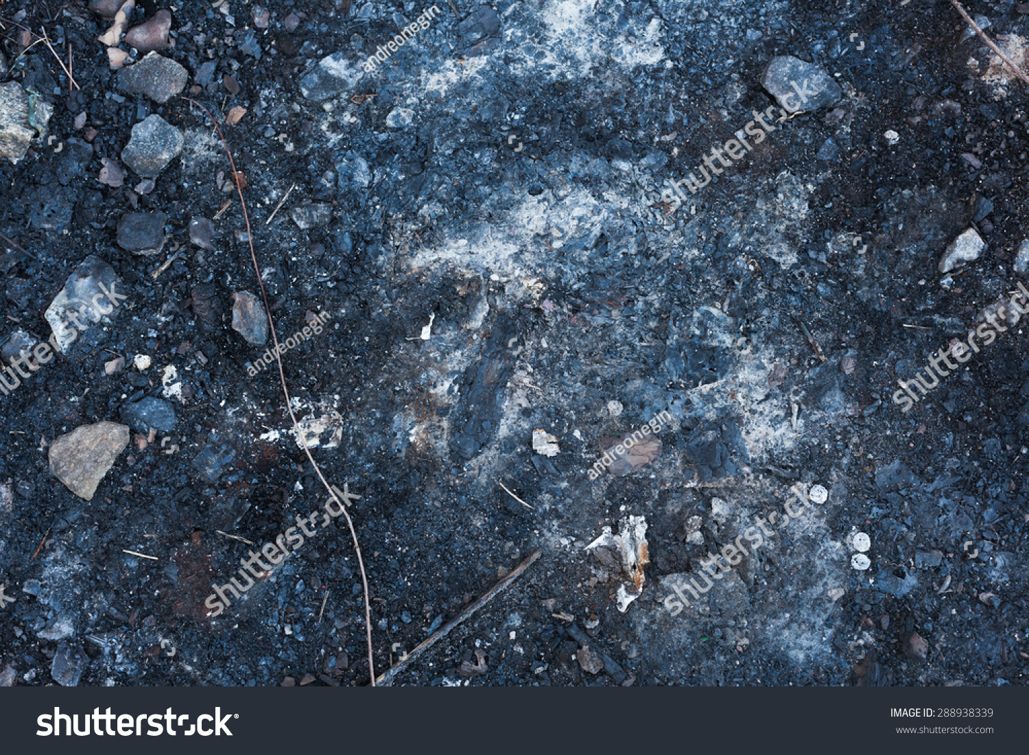Ashes Texture Stock Photo 288938339 : Shutterstock